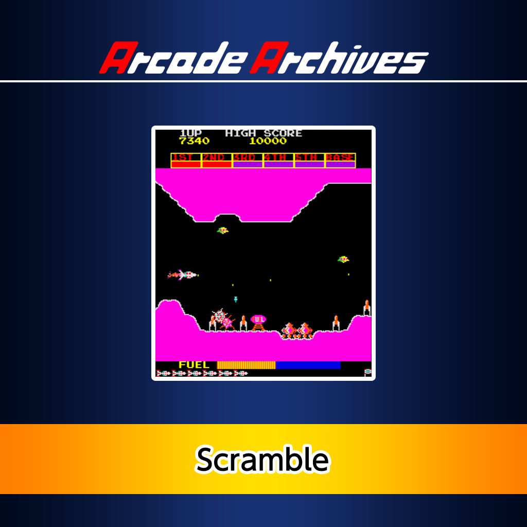 Arcade Archives Scramble, для PlayStation 4, на английском языке ...
