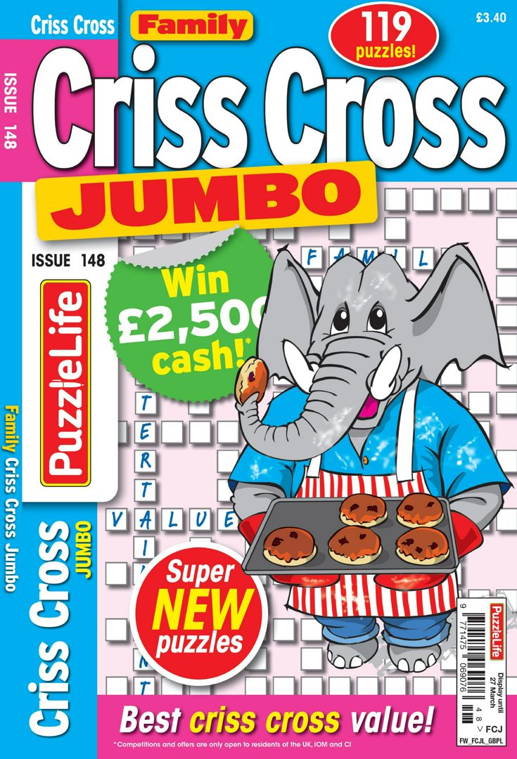 PuzzleLife Family Criss Cross Jumbo - Выпуск 148 2025 - BDS - скачать ...