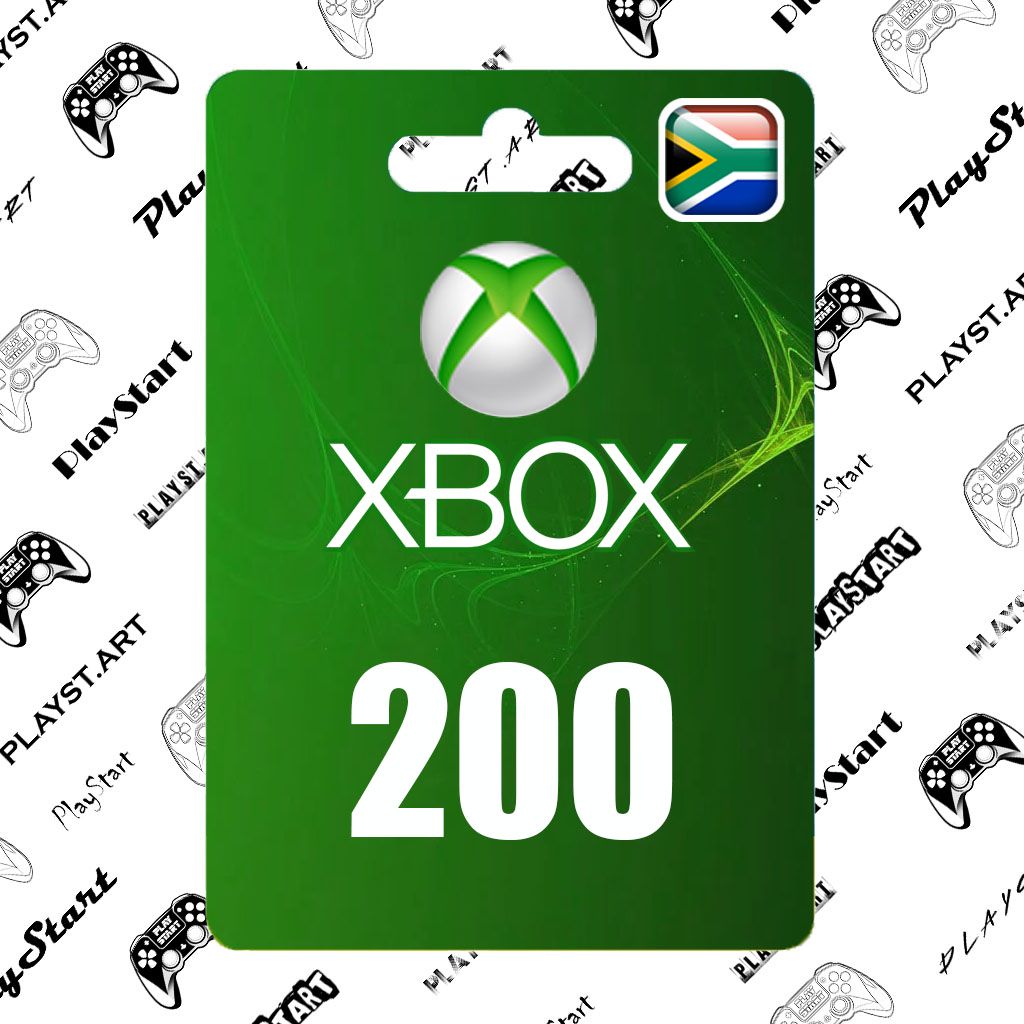 Подарочная карта Xbox 200 ZAR (Южно-Африканская Республика) - скачать ключи на Wildberries ...