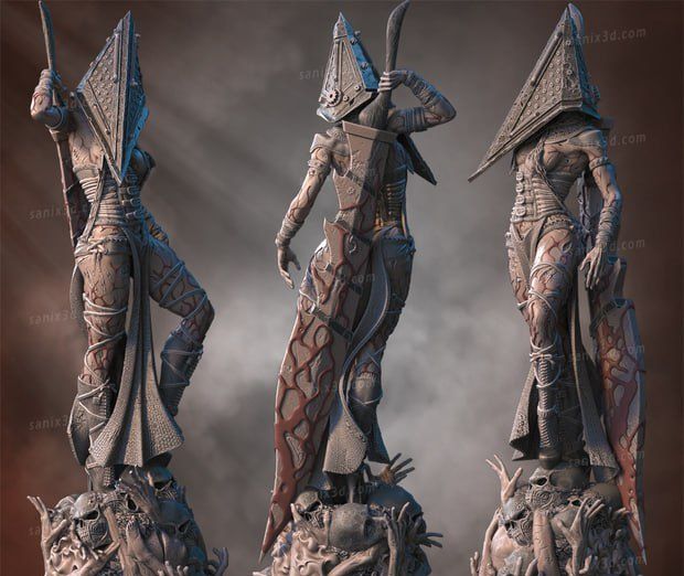 Lady Pyramid Head | Silent Hill // 3D-модель (STL) - Автор - скачать на Wildberries Цифровой ...