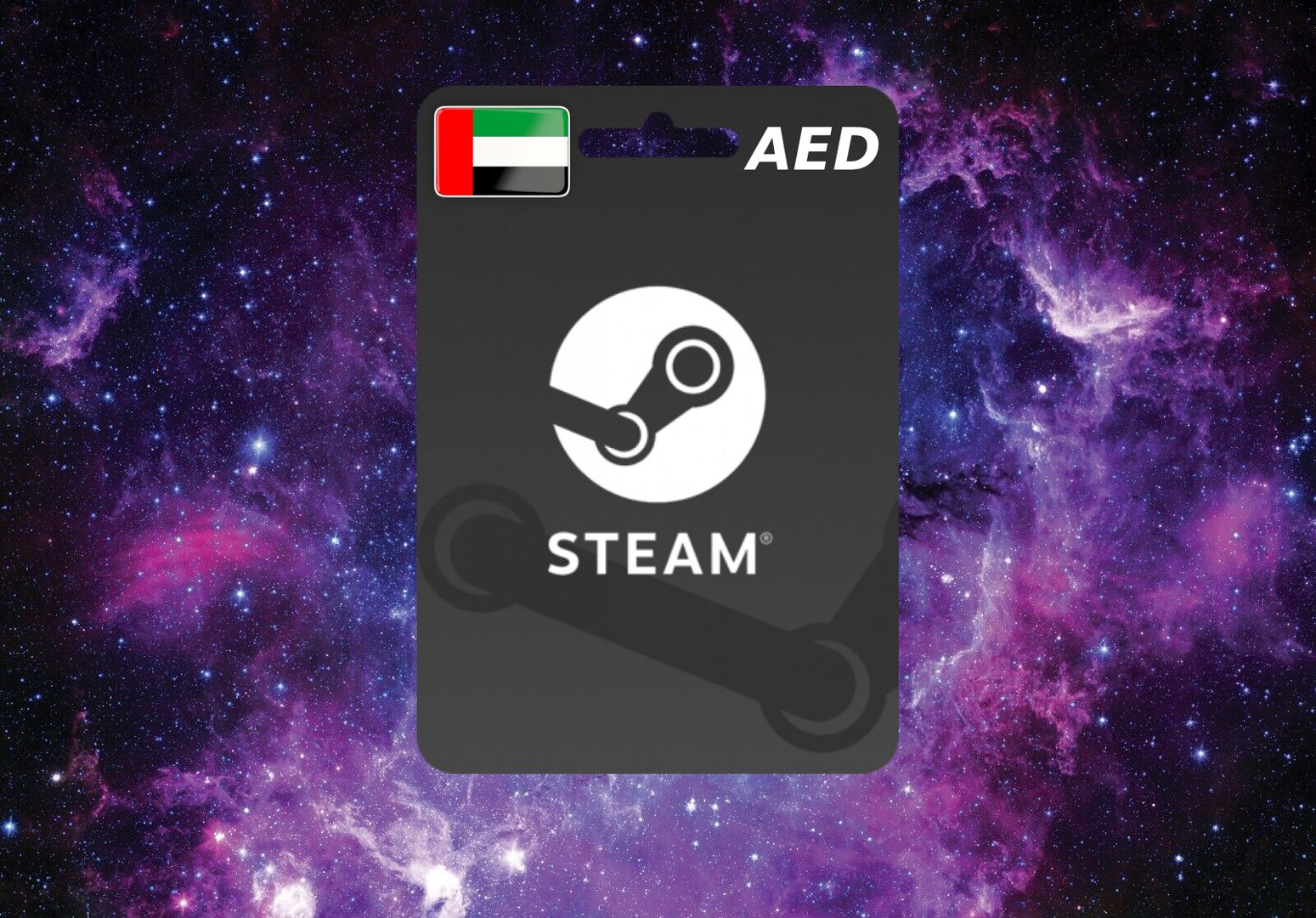 Подарочная карта Steam 50 AED (ОАЭ) - скачать ключи на Wildberries Цифровой | 455460
