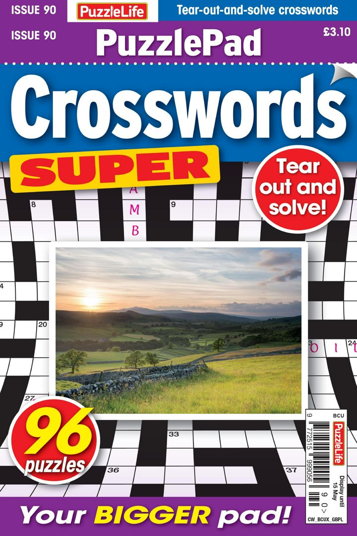 PuzzleLife PuzzlePad Crosswords Super - Выпуск 90 2025 - BDS - скачать на Wildberries Цифровой ...