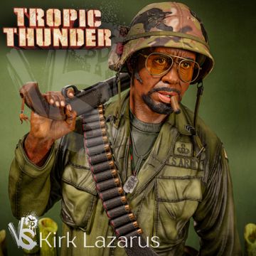 Kirk Lazarus | Tropic Thunder (Кирк Лазарус | Солдаты Неудачи) // 3D ...
