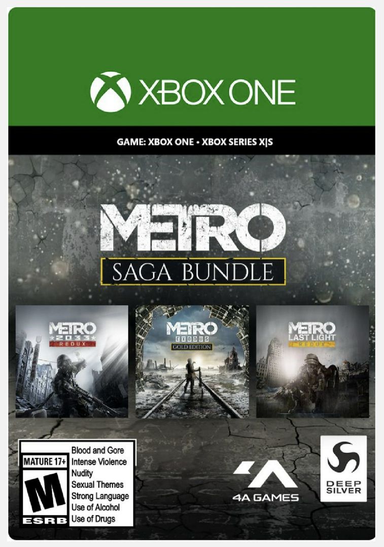 METRO SAGA BUNDLE XBOX ONE|XS - скачать ключи на Wildberries Цифровой ...