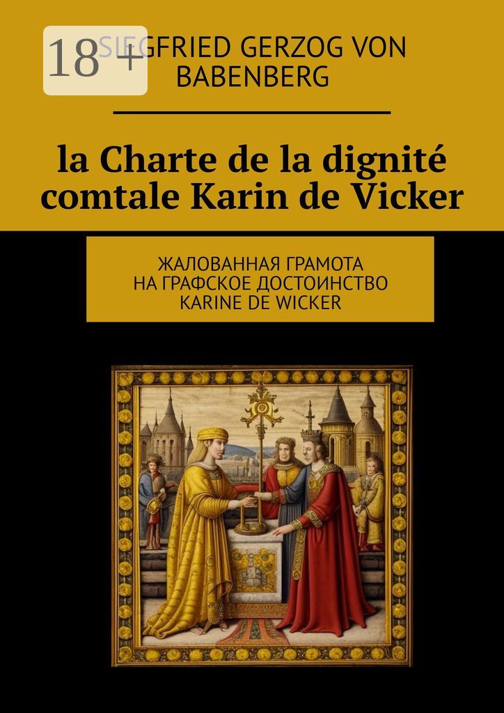 La Charte de la dignite comtale Karin de Vicker - Siegfried gerzog von ...