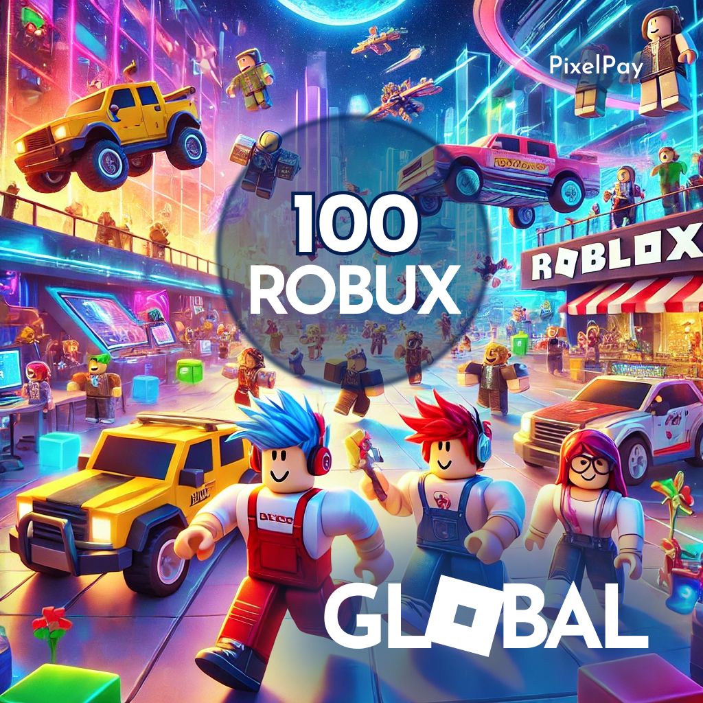Игровая валюта Roblox - 100 Robux (Глобальная карта пополнения ...