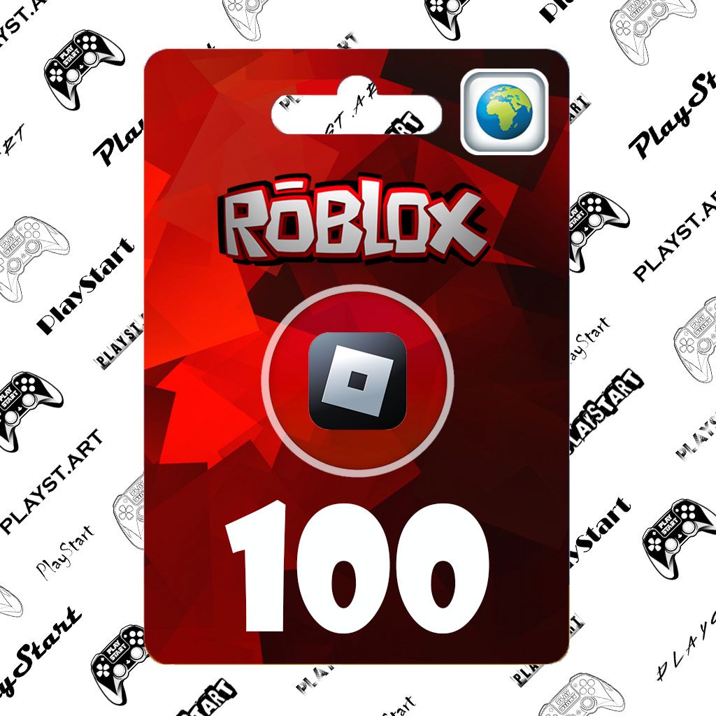 Валюта Roblox - 100 Robux Карта пополнения GLOBAL (весь мир) - скачать ...