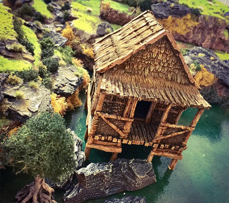 Caribbean Shack (Карибская хижина) // 3D-модель (STL) - Автор - скачать ...