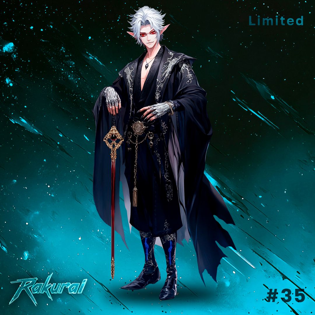 Лимитированный персонаж Казимир Ноктюрн в аниме игре «Rakurai» в ...