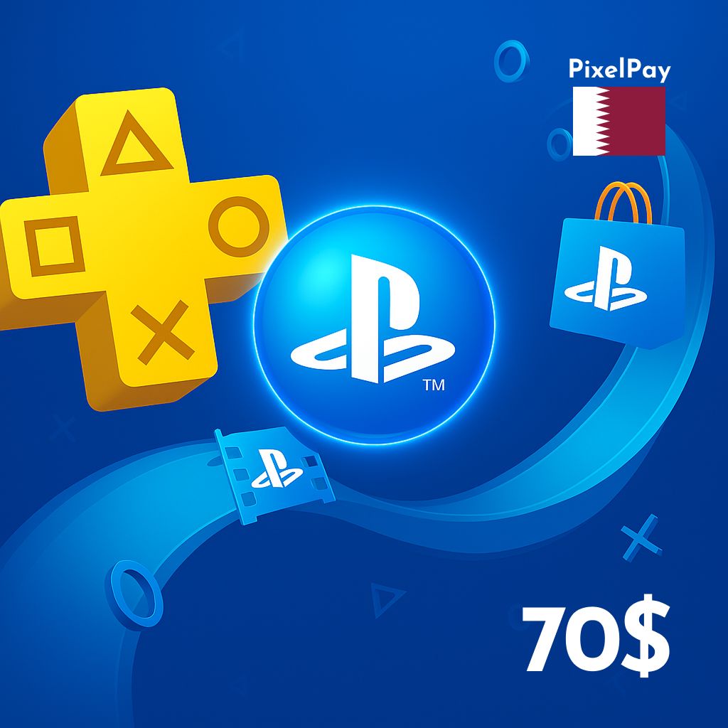 Карта пополнения PlayStation Store 70 USD ($) / Катар / Цифровой код, пополнение счета ...