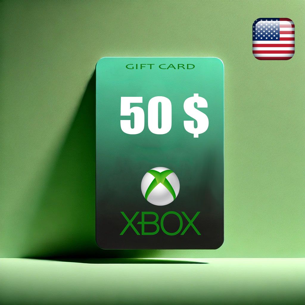 Подарочная карта Xbox 50 $ (USD США) - скачать ключи на Wildberries Цифровой | 417167