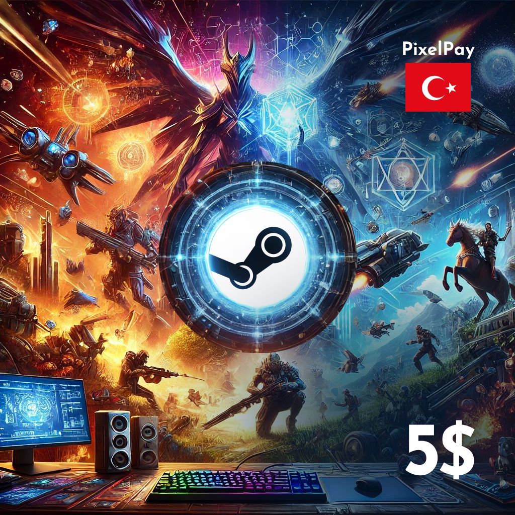 Подарочная карта Steam | 5 USD | Турция - скачать ключи на Wildberries Цифровой | 457514