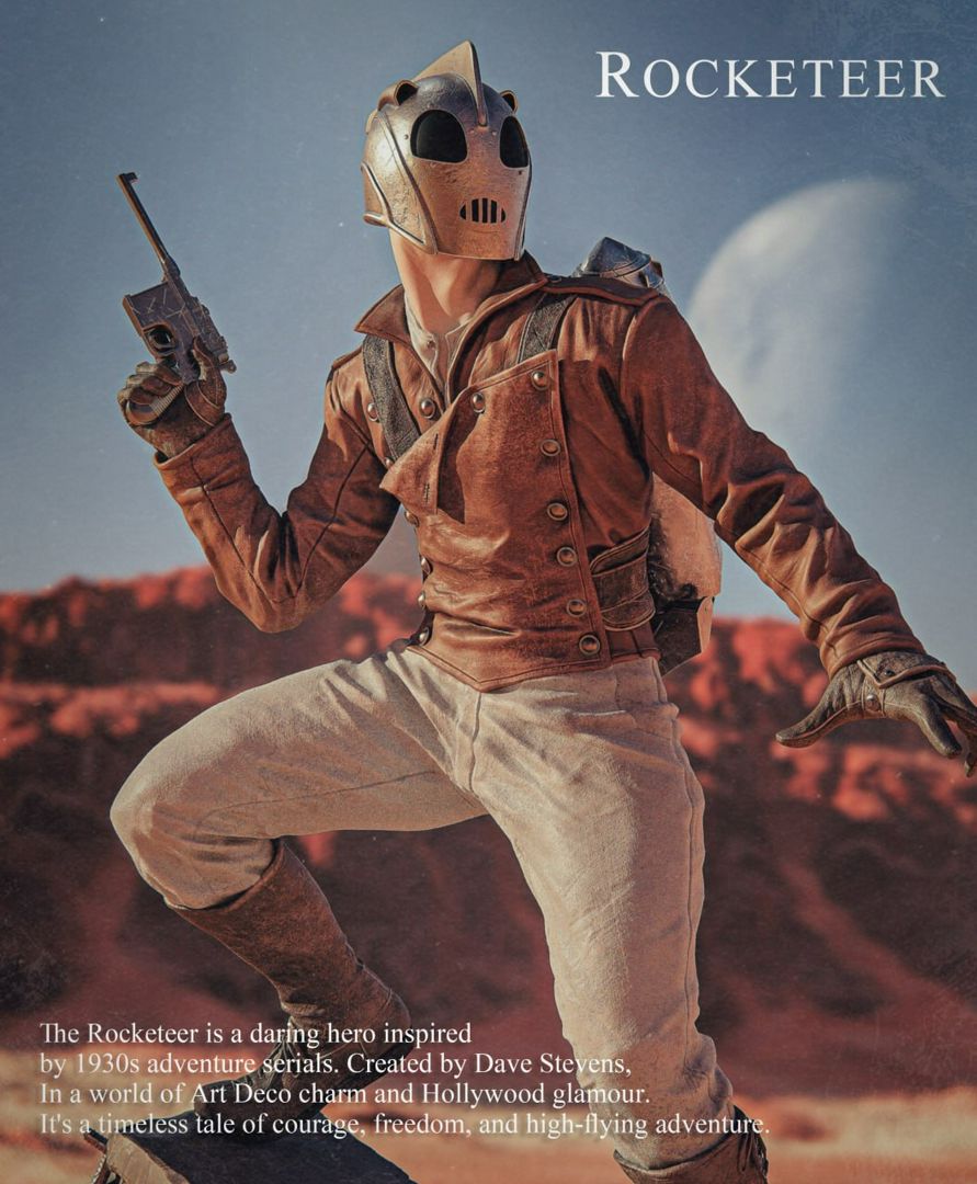 Rocketeer (Ракетчик) // 3D-модель (STL) - Автор - скачать на ...