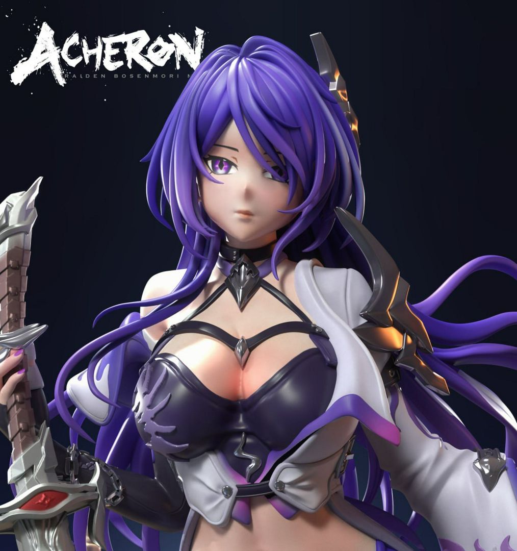 Acheron | Honkai +NSFW // 3D-модель (STL) - Автор - скачать на Wildberries Цифровой | 484409