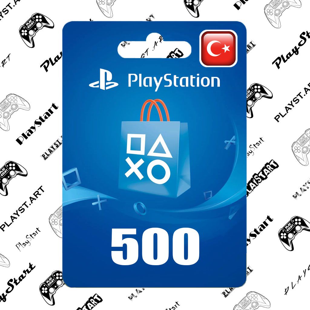 Подарочная карта PlayStation Network 500 TRY (Турция) - скачать ключи на Wildberries Цифровой ...