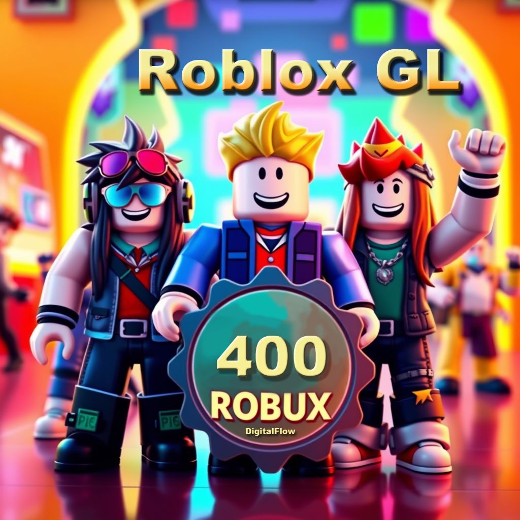 Roblox Валюта – 400 Robux (Глобальная карта пополнения, действует по ...