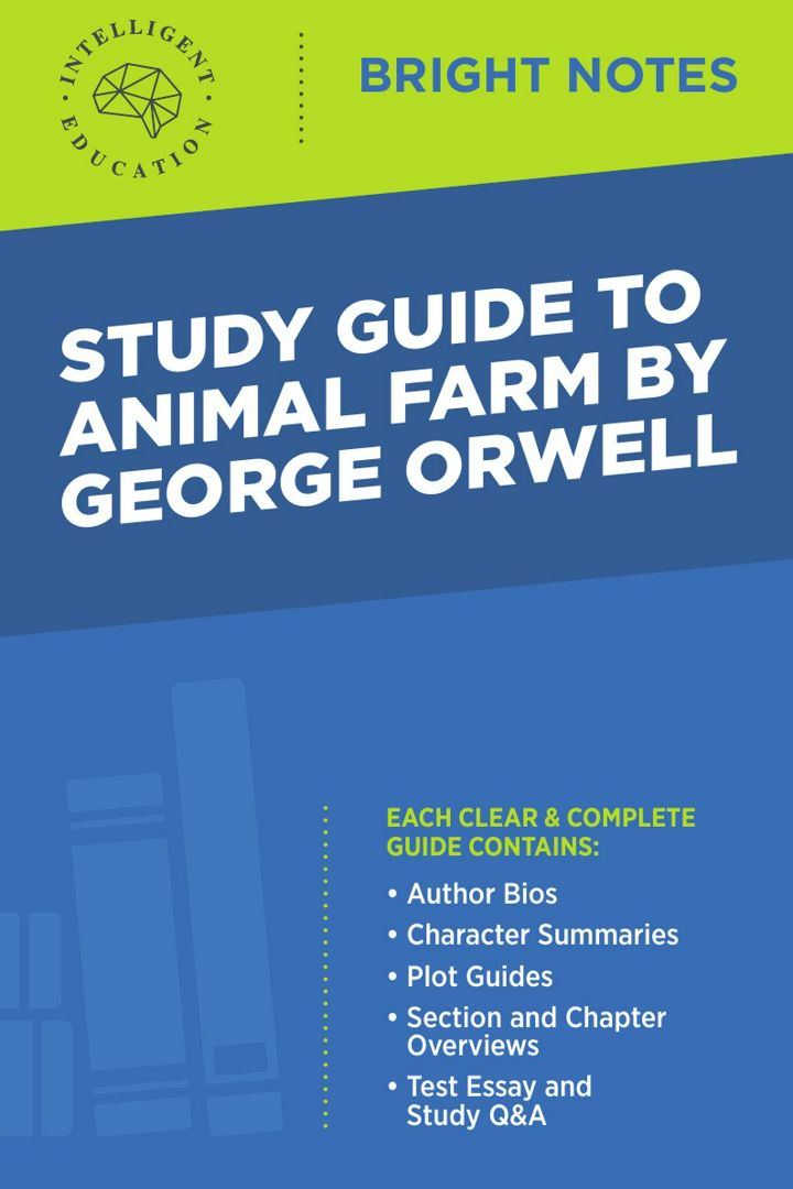 Study Guide to Animal Farm by George Orwell - Intelligent Education ...