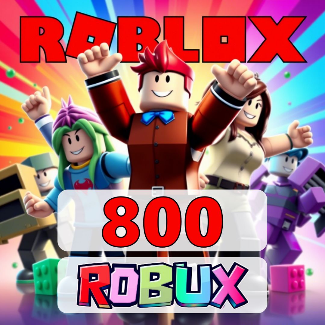 Roblox Валюта – 800 Robux / Подарочная карта / Глобальный код ...