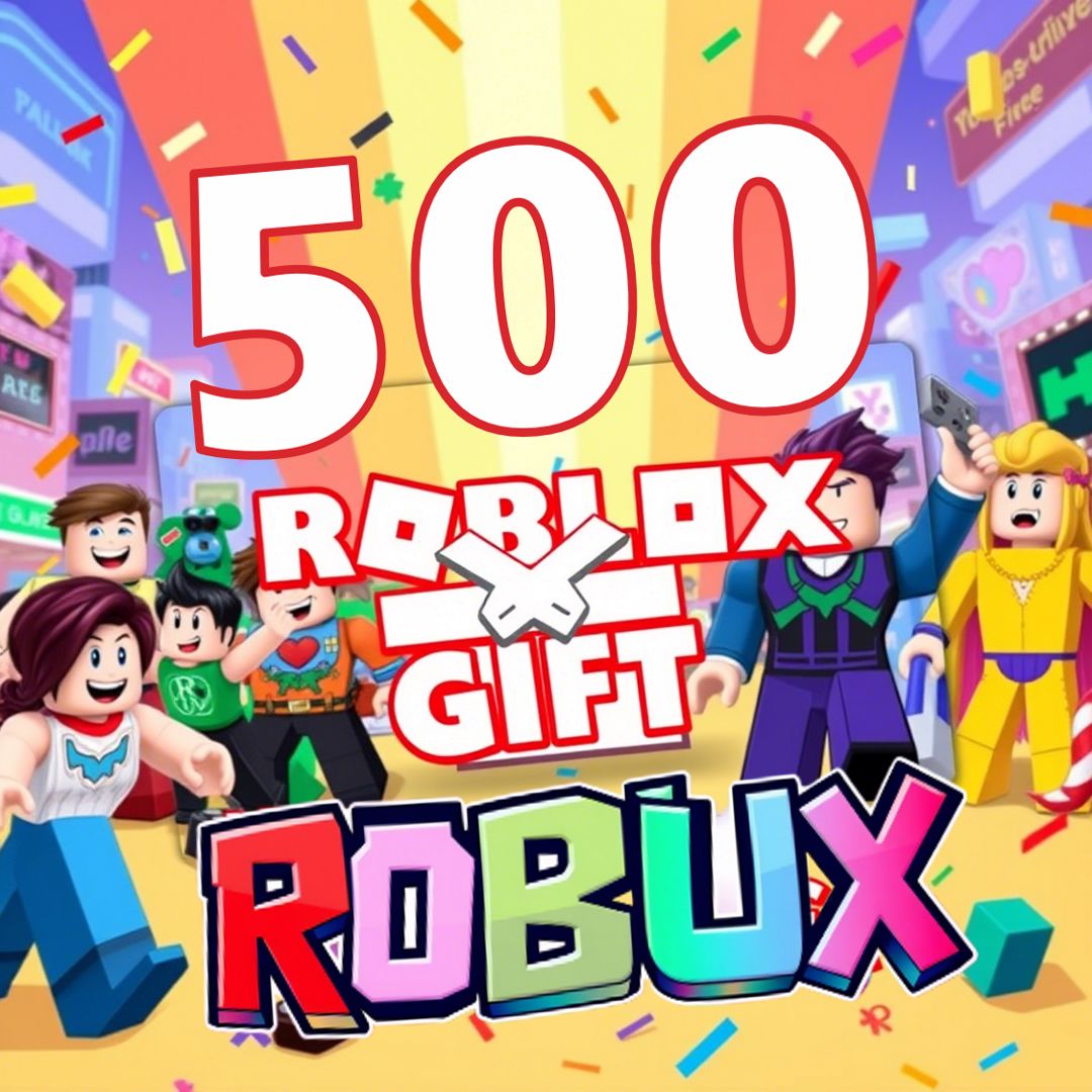 РОБУКС РФ – 500 Robux / Подарочная карта / Купить Робаксы Выгодно ...