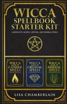 Wicca Spellbook Starter Kit. A Book of Candle, Crystal, and Herbal ...