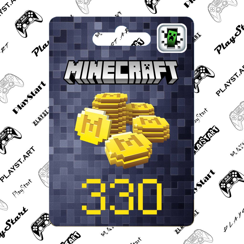 Игровая валюта Minecraft - 330 MineCoins (Майнкойны для Майнкрафта ...