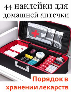 44 наклейки для домашней аптечки - Хозяйка Дома - скачать на ...