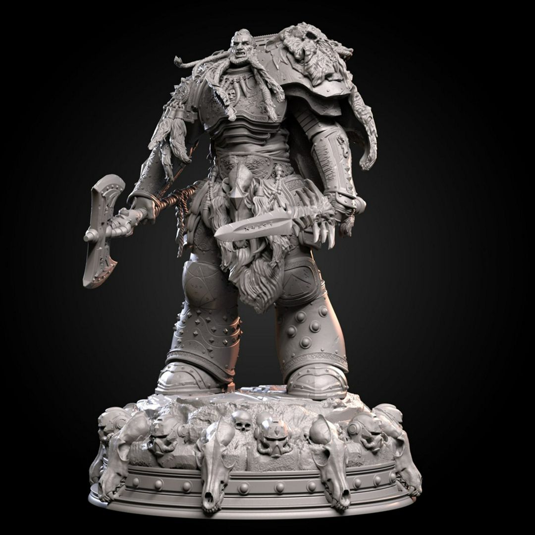 Leman Russ | Warhammer 40k // 3D-модель (STL) - Автор - скачать на Wildberries Цифровой | 482927