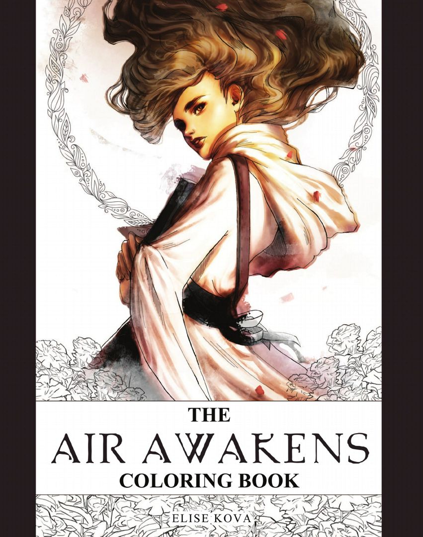The Air Awakens Coloring Book - Elise Kova - купить и читать онлайн ...