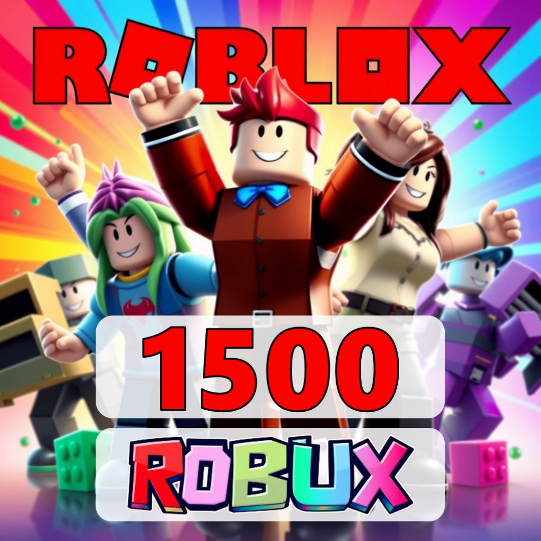 Roblox Валюта – 1500 Robux / Подарочная карта / Глобальный код ...