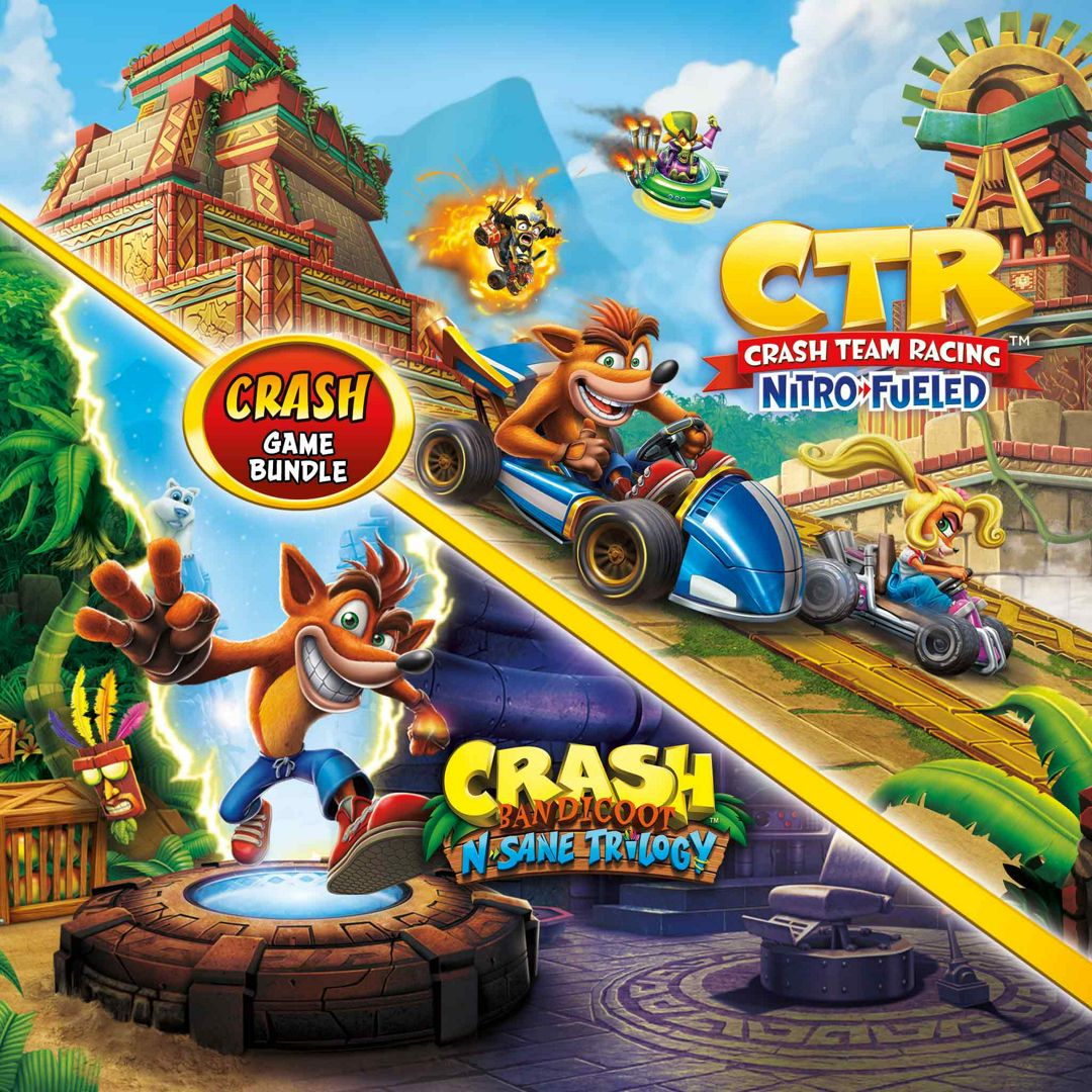 Crash Bandicoot Bundle - N. Sane Trilogy + CTR Nitro-Fueled | TR - скачать ключи на Wildberries ...