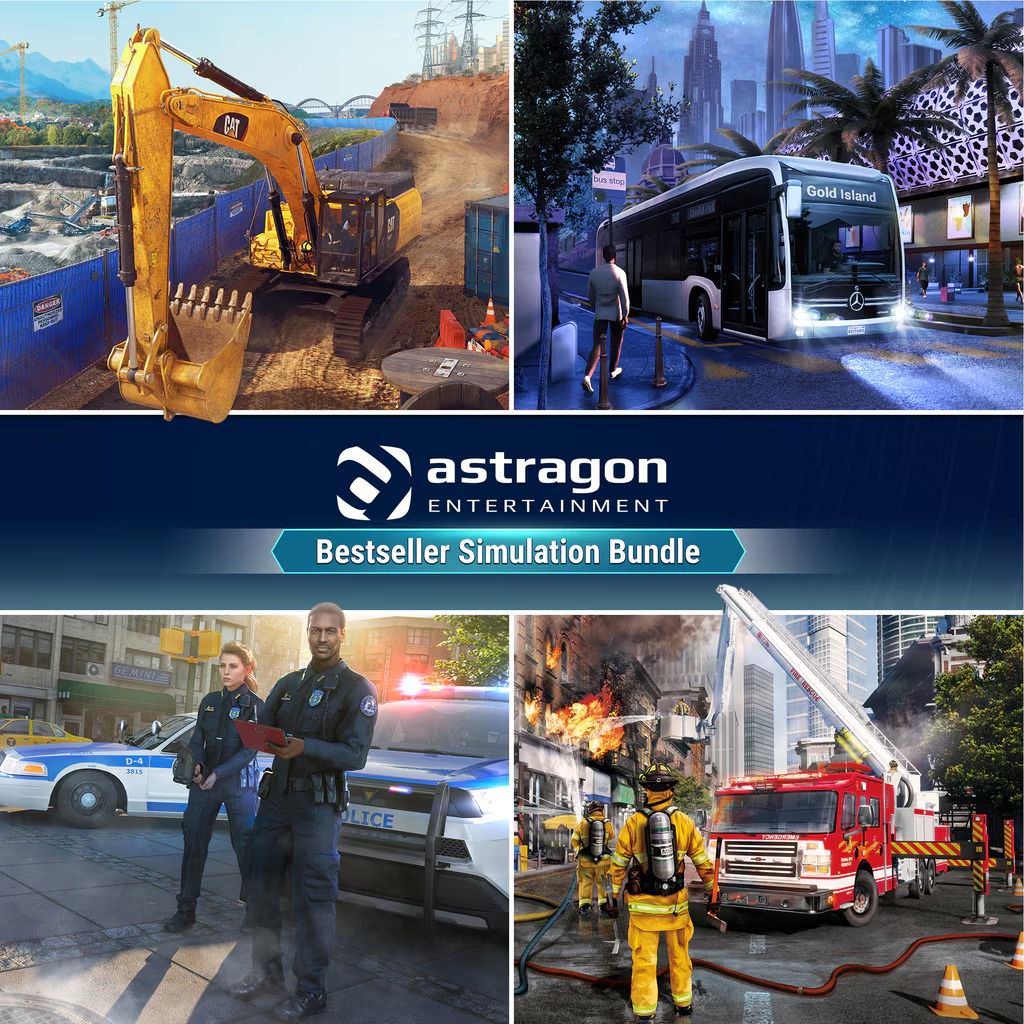 Astragon Bestseller Simulation Bundle для PlayStation 4 и PlayStation 5 ...