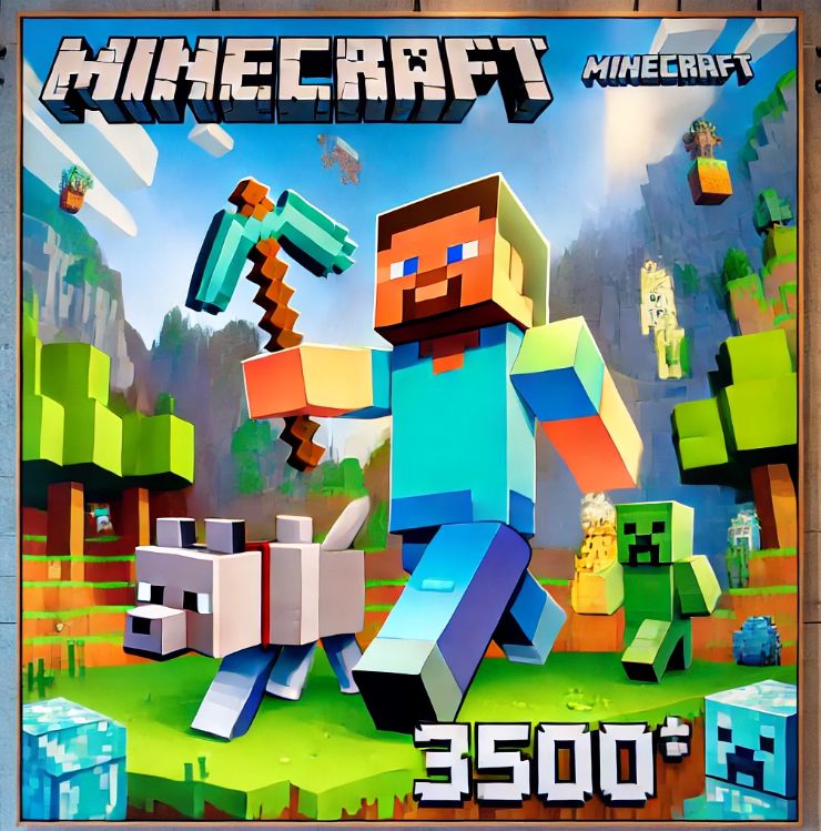 Цифровая валюта Minecoins 3500 для Minecraft – Официальная игровая валюта - скачать ключи на ...