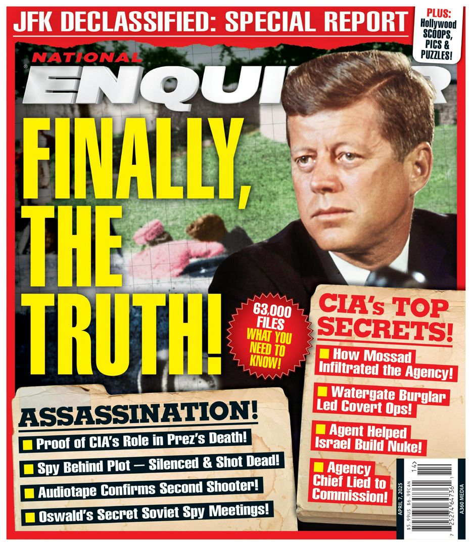 National Enquirer - 7 апреля 2025 г - BDS - скачать на Wildberries Цифровой | 455679