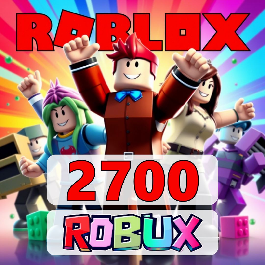 Roblox Валюта – 2700 Robux / Подарочная карта / Глобальный код ...