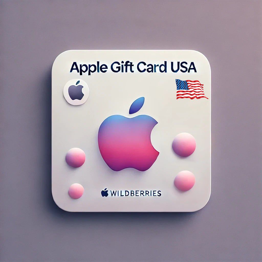 Подарочная карта Apple на 3$ для региона USA Gift Card - купить подарочный сертификат на ...