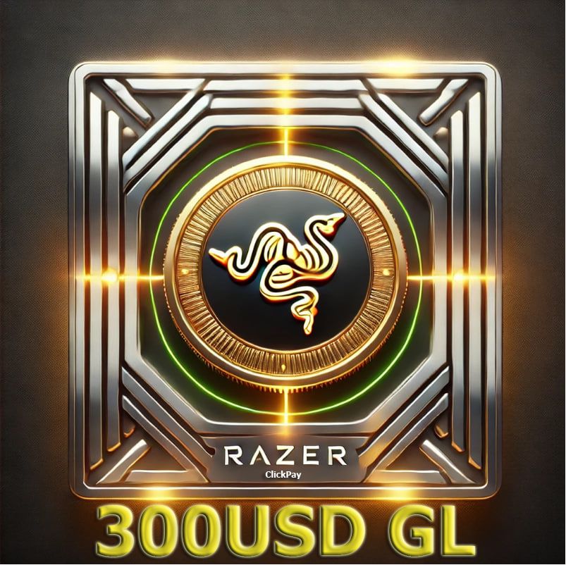Razer Gold 300$ — моментальный цифровой код - скачать ключи на ...