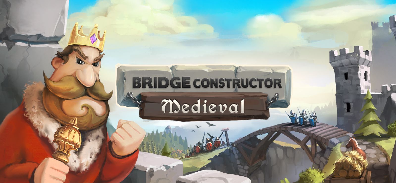 Bridge Constructor Medieval | GOG (PC) - GOG Galaxy - скачать на Wildberries Цифровой | 368891