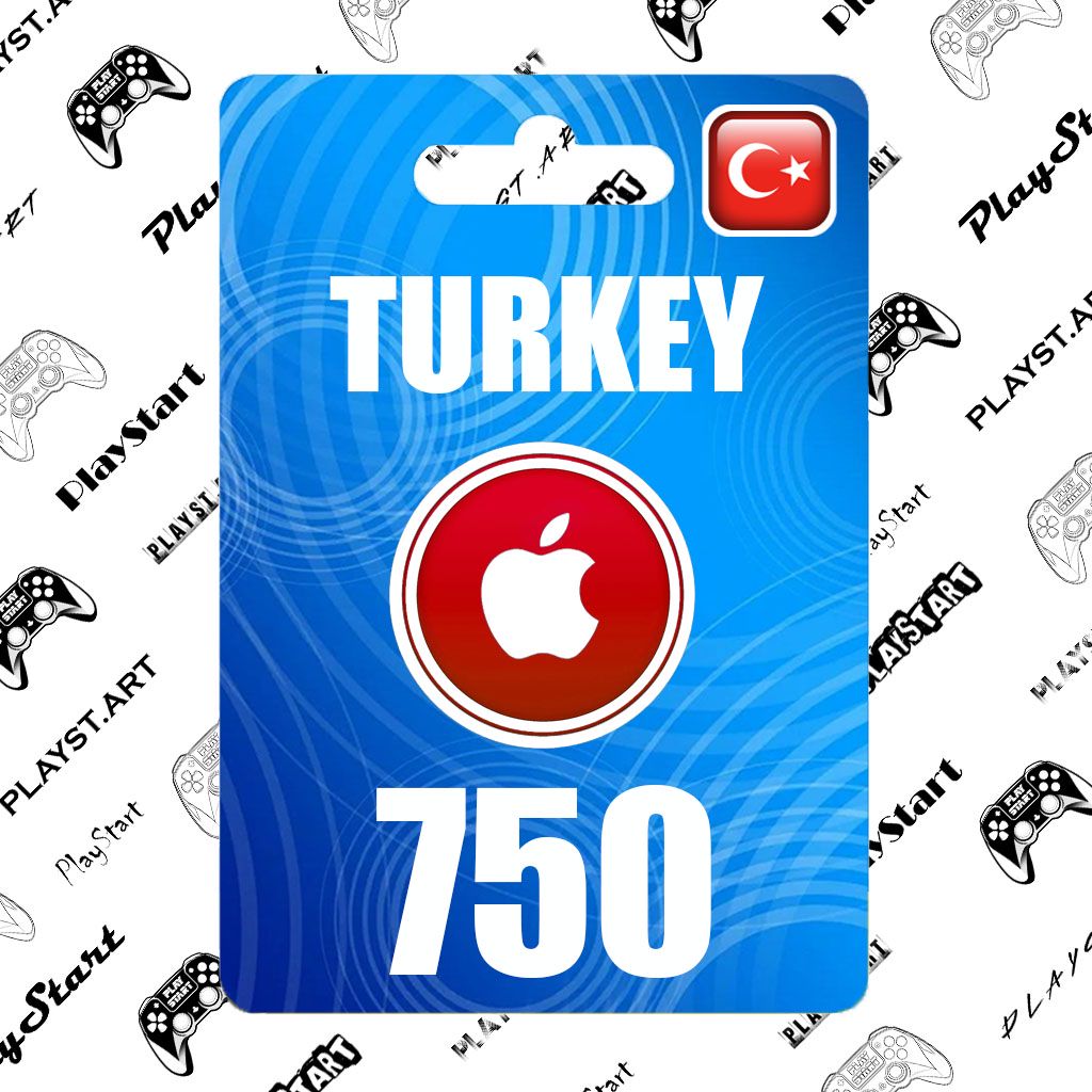 Подарочная карта Apple & iTunes Турция 750 TRY (App Store gift card ...
