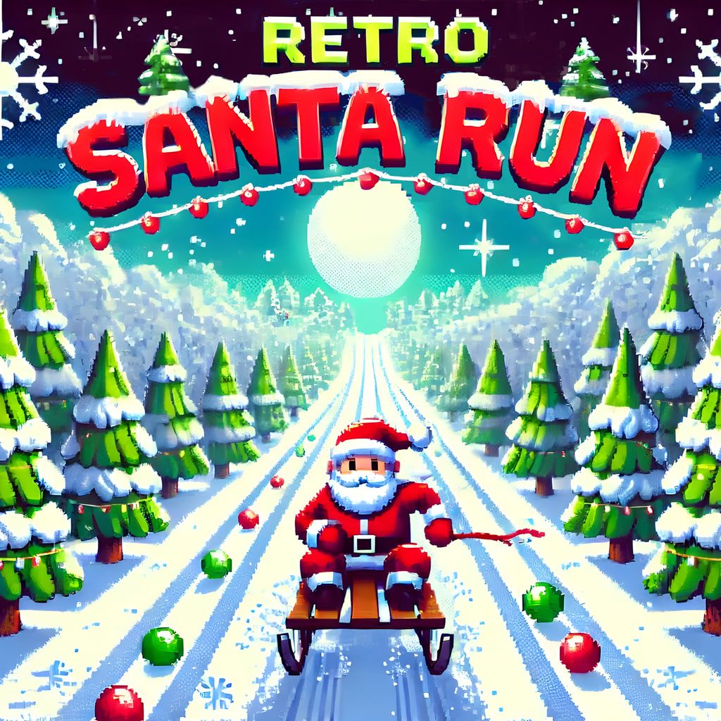 Retro Santa Run, для PlayStation 4, на английском языке, Турция ...