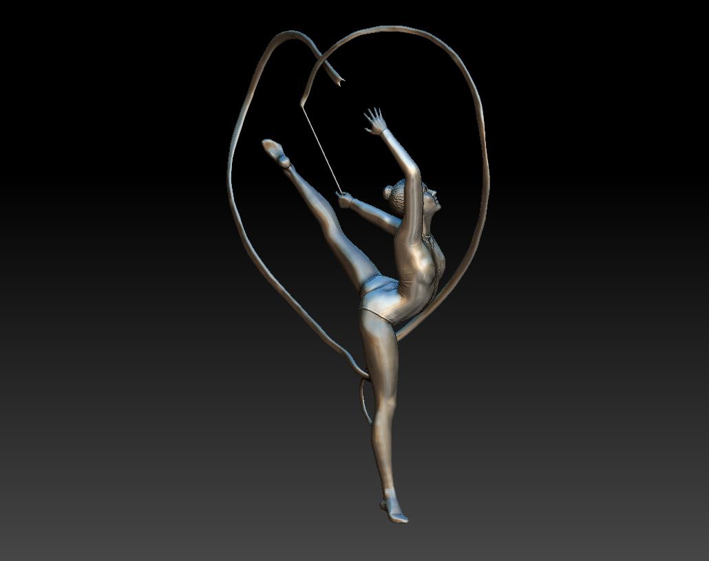 3д модель гимнастки - Dizweb STLs - скачать на Wildberries Цифровой | 414462