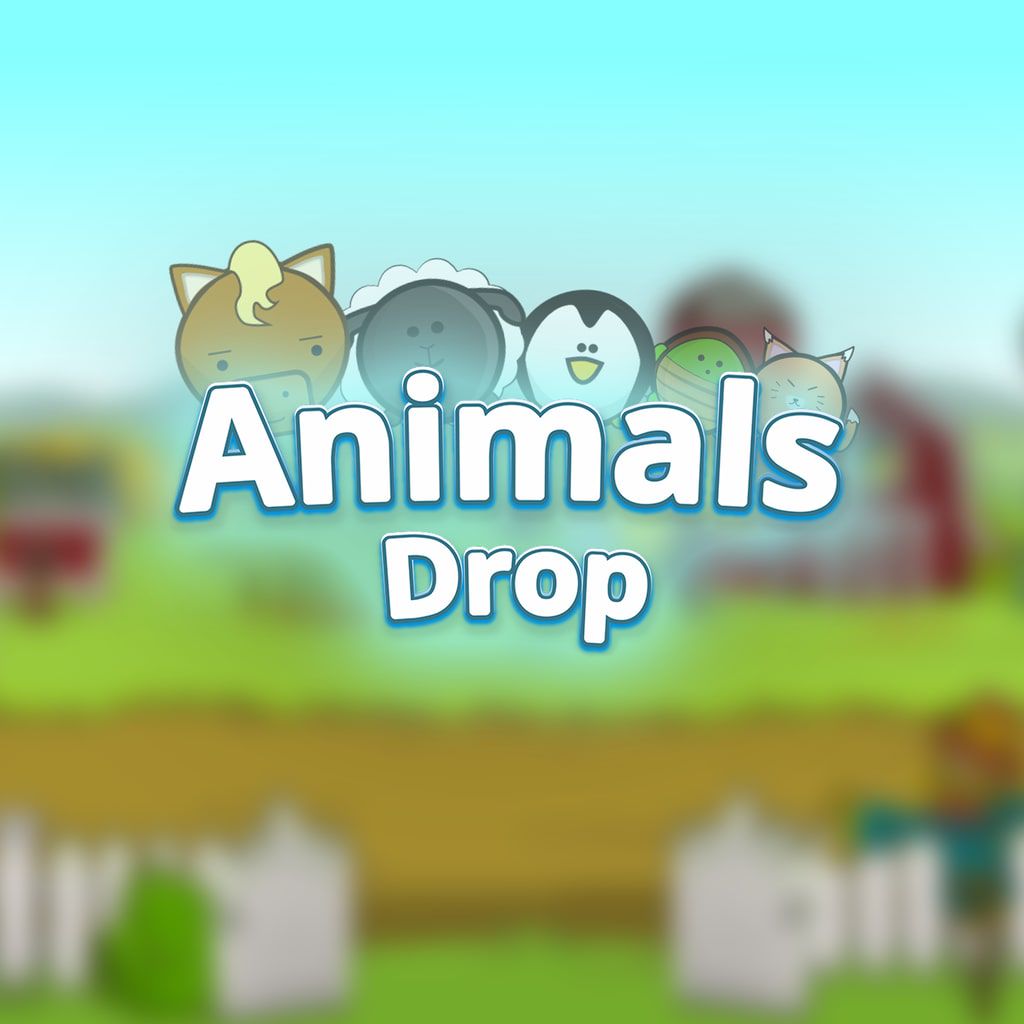 Animals Drop 2D-игра-головоломка, для PlayStation 4, русские субтитры ...