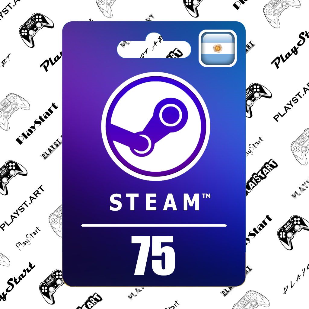 Подарочная карта Steam 75 USD (Аргентина) - скачать ключи на Wildberries Цифровой | 457122