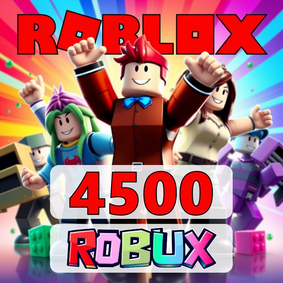 Roblox Валюта – 4500 Robux / Подарочная карта / Глобальный код ...