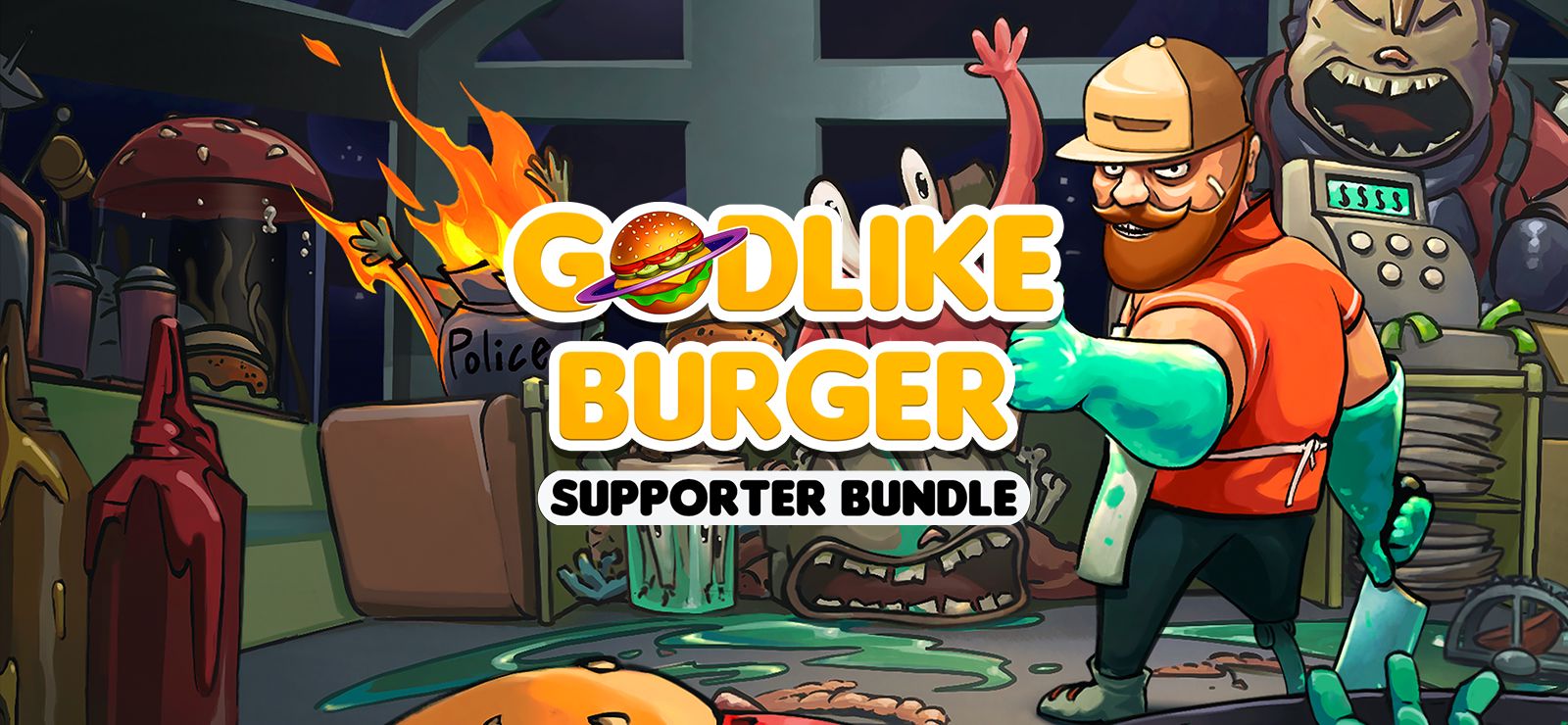 Godlike Burger - Supporter Bundle | GOG (PC) - GOG Galaxy - скачать на Wildberries Цифровой | 370988
