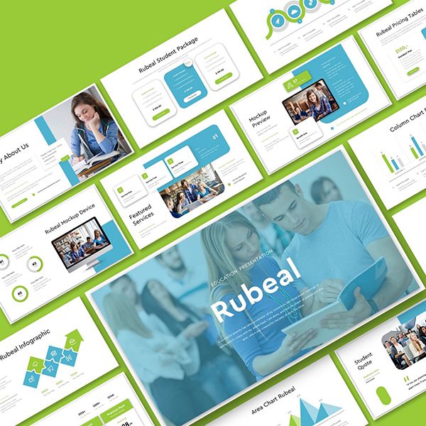 Шаблон презентации образовательного учреждения Rubeal - Biecom Market ...