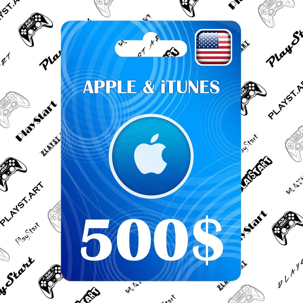 Подарочная карта Apple & iTunes США 500$ (App Store gift card USA) - скачать ключи на ...