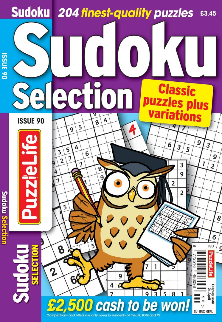 PuzzleLife Sudoku Selection - Выпуск 90 2025 - BDS - скачать на Wildberries Цифровой | 455060