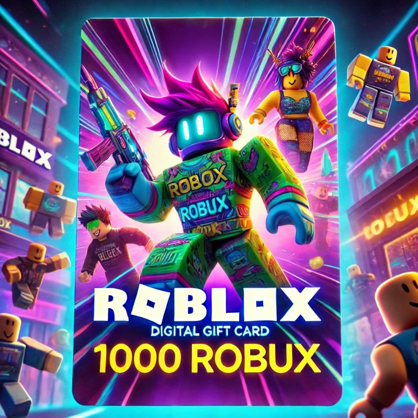 Цифровой ключ 1000 Roblox - скачать ключи на Wildberries Цифровой | 448184