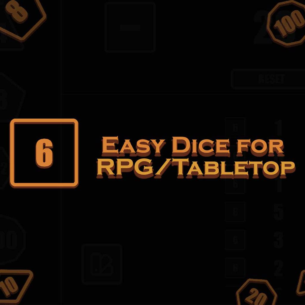 Easy Dice for RPG/Tabletop Standard, для PlayStation 4, на английском ...