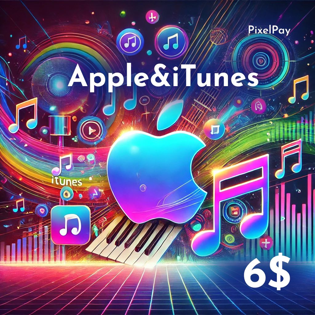 Apple iTunes 6$ (США) - скачать ключи на Wildberries Цифровой | 447707
